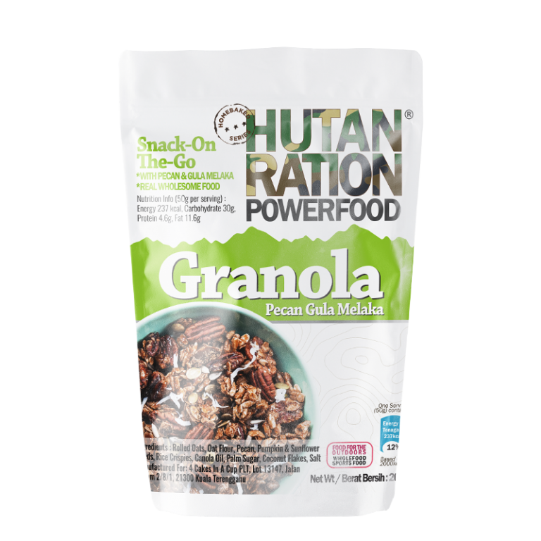 Granola Variety Pack (3 packs x 200g) - Hutan Ration